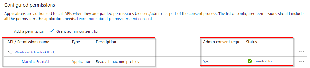 Microsoft Defender for Endpoint – Use Microsoft Security API to export ...